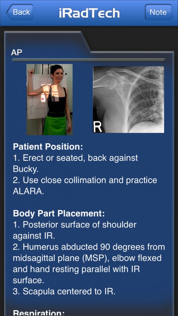 تطبيق iRadTech – الأشعة التشخيصية